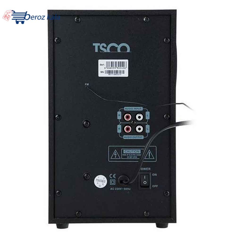 اسپیکر دسکتاپ تسکو مدل TS 2108
