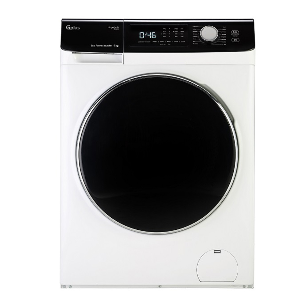 خرید ماشین لباسشویی 8 کیلویی جی پلاس مدل GWM-P8540W